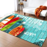 China Custom Polyester Animal Cartoon Carpet 1.2x1.6m Machine Washable Floor Mat for Home Office for sale