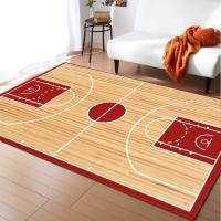 China Custom Polyester Animal Cartoon Carpet 1.2x1.6m Machine Washable Floor Mat for Home Office for sale