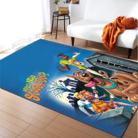 China Custom Polyester Animal Cartoon Carpet 1.2x1.6m Machine Washable Floor Mat for Home Office for sale