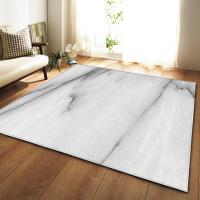 China Customizable Marble Polyester Carpet 1.6x2.3m Living Room Bedroom Floor Mat for sale
