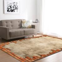 China Customizable European Style Polyester Carpet 0.6x1.8m for Living Room Bedroom Restaurant for sale
