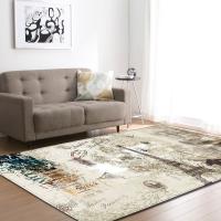 China Customizable European Style Polyester Carpet 0.6x1.8m for Living Room Bedroom Restaurant for sale