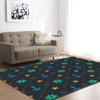 China Customizable European Style Polyester Carpet 0.6x1.8m for Living Room Bedroom Restaurant for sale