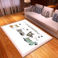 China Customizable European Style Polyester Carpet 0.6x1.8m for Living Room Bedroom Restaurant for sale