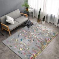 China Customizable Vintage Polyester Carpet 152x244cm Machine Woven Living Room Bedroom Floor Mat for sale