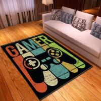 China Custom Vintage Polyester Carpet 1.2x1.6m Machine Woven Floor Mat for Living Room Bedroom for sale