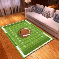 China Custom Vintage Polyester Carpet 1.2x1.6m Machine Woven Floor Mat for Living Room Bedroom for sale