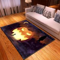 China Custom Vintage Polyester Carpet 1.2x1.6m Machine Woven Floor Mat for Living Room Bedroom for sale