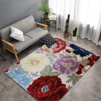 China Custom Vintage Polyester Carpet 1.2x1.6m Machine Woven Floor Mat for Living Room Bedroom for sale