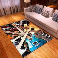 China Custom Vintage Polyester Carpet 1.2x1.6m Machine Woven Floor Mat for Living Room Bedroom for sale