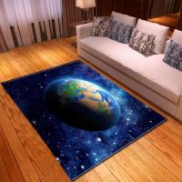 China Custom Vintage Polyester Carpet 1.2x1.6m Machine Woven Floor Mat for Living Room Bedroom for sale