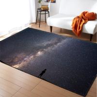 China Custom Round Polyester Carpet 100% Polyester Machine Washable Floor Mat for Living Room Bedroom for sale