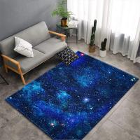 China Custom Round Polyester Carpet 100% Polyester Machine Washable Floor Mat for Living Room Bedroom for sale