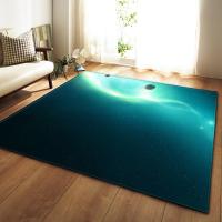 China Custom Round Polyester Carpet 100% Polyester Machine Washable Floor Mat for Living Room Bedroom for sale