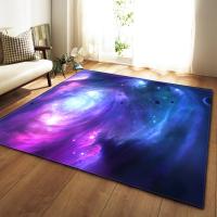 China Custom Round Polyester Carpet 100% Polyester Machine Washable Floor Mat for Living Room Bedroom for sale