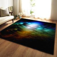 China Custom Round Polyester Carpet 100% Polyester Machine Washable Floor Mat for Living Room Bedroom for sale