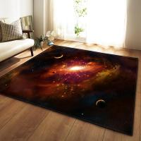 China Custom Round Polyester Carpet 100% Polyester Machine Washable Floor Mat for Living Room Bedroom for sale