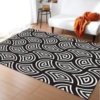 China Custom 3D Floor Painting Polyester Carpet Anti Slip Water Absorbing Mat 80x120cm for sale