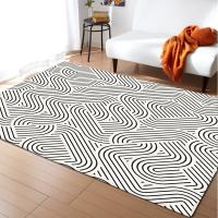 China Custom 3D Floor Painting Polyester Carpet Anti Slip Water Absorbing Mat 80x120cm for sale