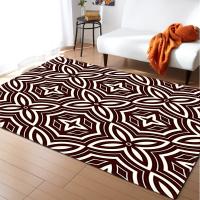 China Custom 3D Floor Painting Polyester Carpet Anti Slip Water Absorbing Mat 80x120cm for sale