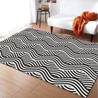 China Custom 3D Floor Painting Polyester Carpet Anti Slip Water Absorbing Mat 80x120cm for sale