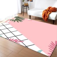 China Custom Size Round Polyester Carpet 100% Polyester Machine Washable Floor Mat for Living Room Bedroom for sale