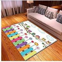 China Custom Size Round Polyester Carpet 100% Polyester Machine Washable Floor Mat for Living Room Bedroom for sale