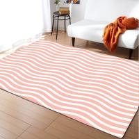 China Wholesale Custom Round Polyester Carpet Floor Mat 1.5x2m Machine Washable for sale