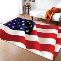 China Wholesale Custom Round Polyester Carpet Floor Mat 1.5x2m Machine Washable for sale