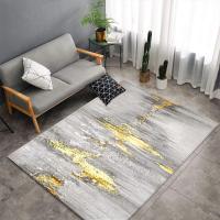 China Wholesale Custom Round Polyester Carpet Floor Mat 1.5x2m Machine Washable for sale