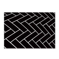 China Custom Round Polyester Geometric Floor Mat 100x150cm Machine Washable Carpet for Living Room Bedroom for sale