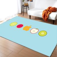 China Customizable Non Skid 3D Printed Polyester Rug 100x120cm Living Room Area Carpet for sale
