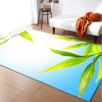China Customizable Non Skid 3D Printed Polyester Rug 100x120cm Living Room Area Carpet for sale
