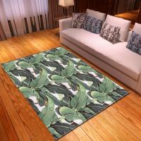 China Customizable Non Skid 3D Printed Polyester Rug 100x120cm Living Room Area Carpet for sale