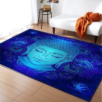 China Customizable Non Skid 3D Printed Polyester Rug 100x120cm Living Room Area Carpet for sale