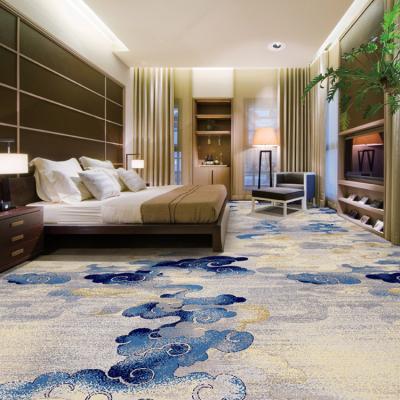 China 100% Polyester Fiber Walkway Carpet 8mm Thickness Hotel Office Floor Mat Custom Size for sale