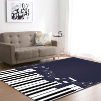 China Customizable Machine Washable Polyester Area Rug 60x180cm for Living Room Bedroom for sale