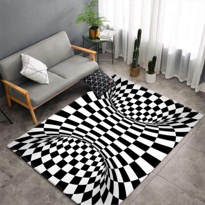 China Customizable Machine Washable Polyester Area Rug 60x180cm for Living Room Bedroom for sale