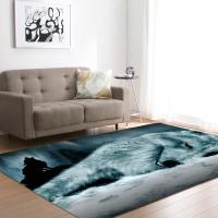 China Custom Polyester Round Carpet 100% Machine Washable Floor Mat for Living Room Bedroom for sale