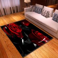 China Round Polyester Living Room Carpet 80x120cm Custom Size Commercial Restaurant Floor Mat for sale