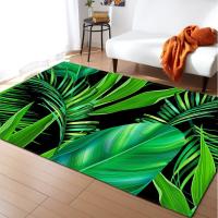 China Round Polyester Living Room Carpet 80x120cm Custom Size Commercial Restaurant Floor Mat for sale