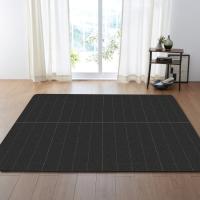 China Custom Round Polyester Fiber Living Room Rug 100% Machine Washable 160x230cm for sale