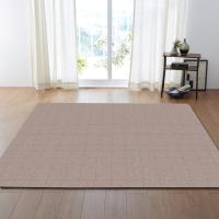 China Custom Round Polyester Fiber Living Room Rug 100% Machine Washable 160x230cm for sale