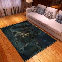 China Custom Round Polyester Carpet 100% Polyester Living Room Bedroom Floor Mat Machine Washable for sale