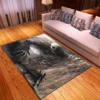 China Custom Round Polyester Carpet 100% Polyester Living Room Bedroom Floor Mat Machine Washable for sale