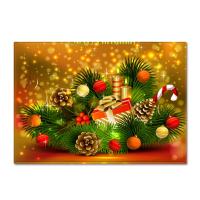 China Customized Round Christmas Living Room Carpet 100% Polyester Machine Washable Rug for sale