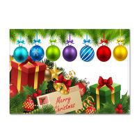 China Customized Round Christmas Living Room Carpet 100% Polyester Machine Washable Rug for sale