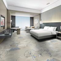 China Chinese Style Hotel Ballroom Carpet 4m Width Polypropylene Machine Made Jacquard Velvet for sale