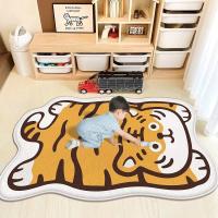 China Customizable Wool Spinning Animal Cartoon Childrens Playroom Rug 50x150cm for sale