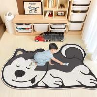 China Customizable Wool Spinning Animal Cartoon Childrens Playroom Rug 50x150cm for sale
